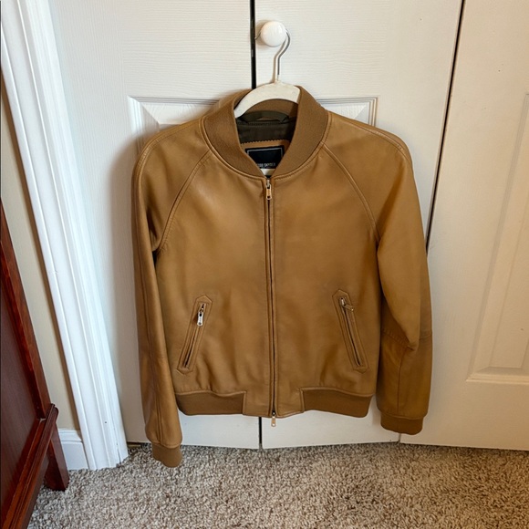 Todd Snyder | Jackets & Coats | Todd Snyder Leather Bomber Jacket ...